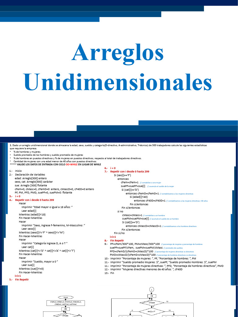 01 Arreglos EJEM | PDF