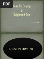 Moisture Content and Loss On Drying | PDF | Titration | Chemistry