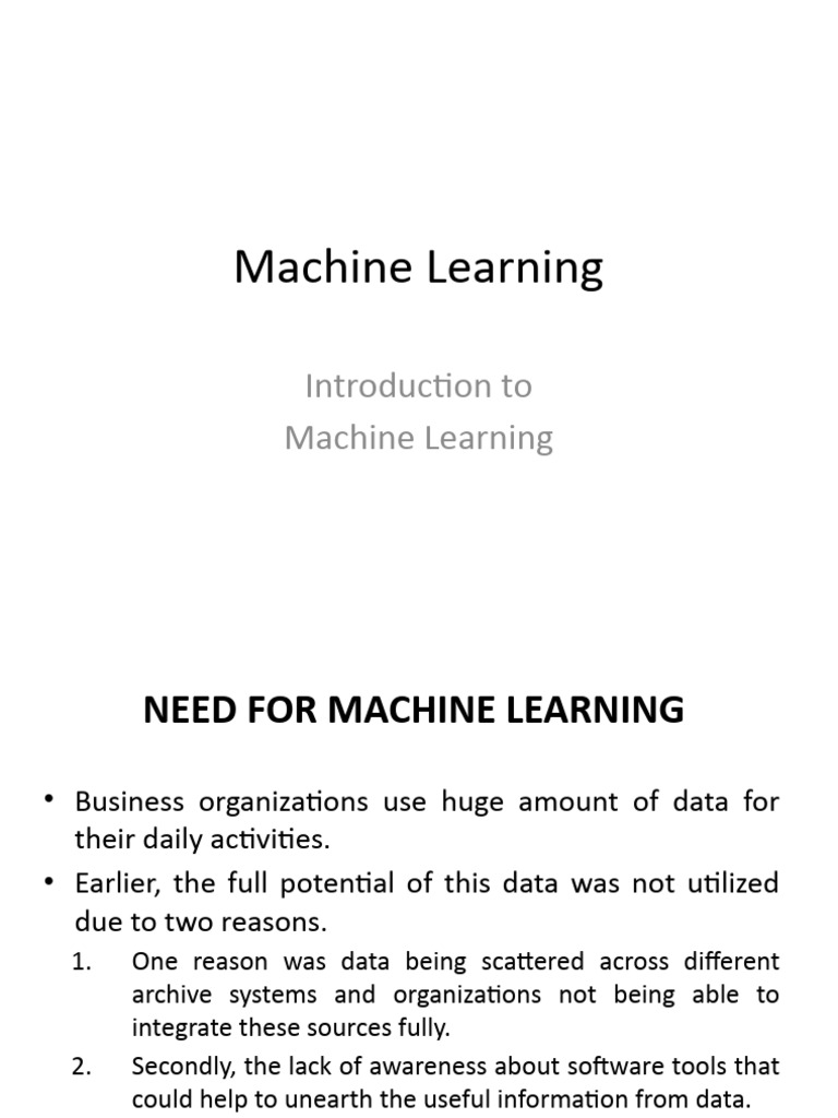 ML Module2-Chapter 1 | PDF | Machine Learning | Statistical Classification