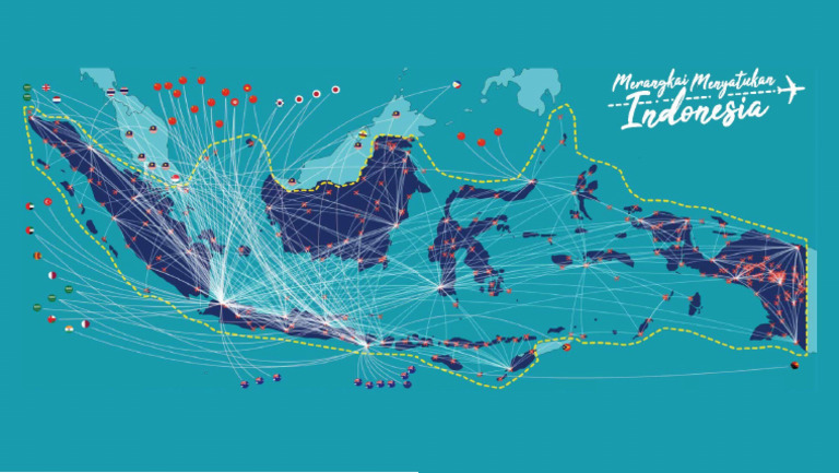 Peta Indonesia Rute | PDF
