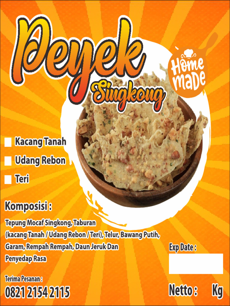 Peyek | PDF