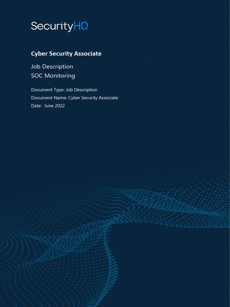 Cyber Security Associate | PDF | Security | Computer Security