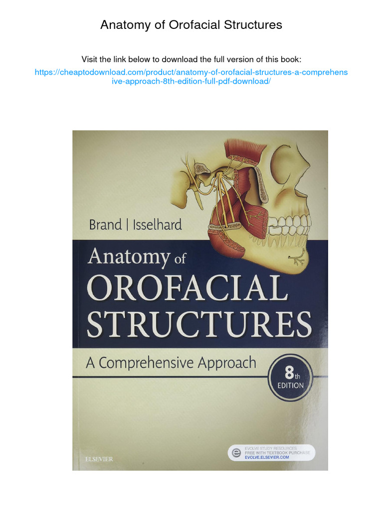 Anatomy of Orofacial Structures. ISBN 0323480233, 978-0323480239 | PDF ...