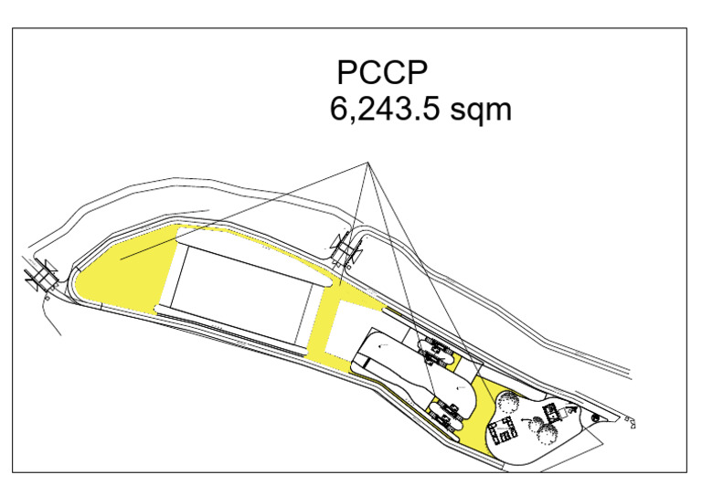 PCCP 6,243.5 SQM: MRF Road 2 | PDF