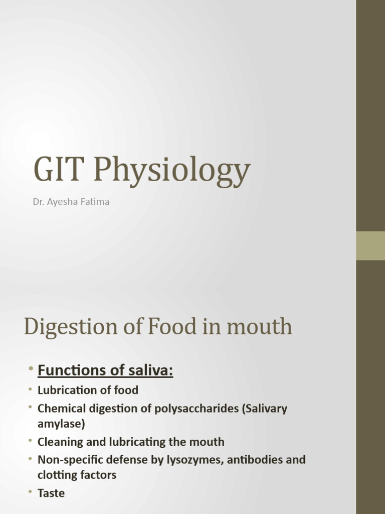 GIT Physiology 2 | PDF | Stomach | Small Intestine