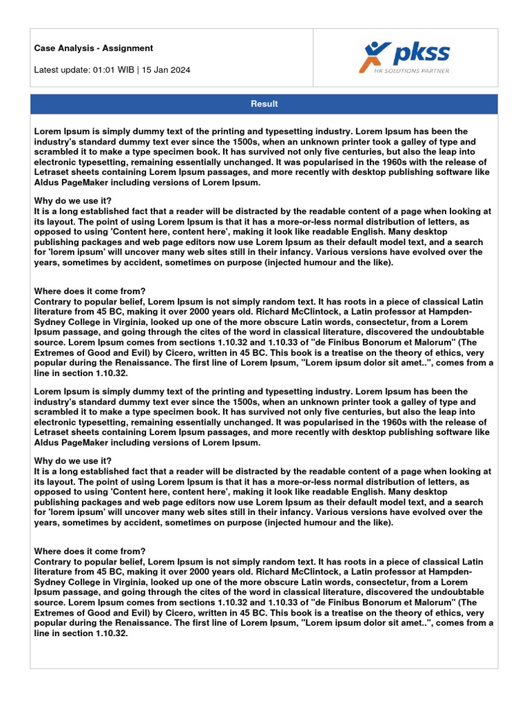 PKSSSG011424001 Asd Classify | PDF | Publishing