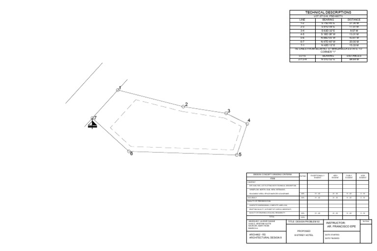Proposed 8 Storey Hotel | PDF