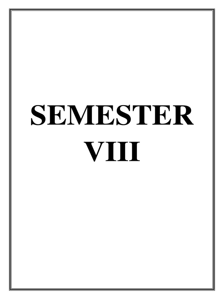 SEMESTER 8 Outline (Composed by Shehryar Riaz) | PDF | Discourse ...