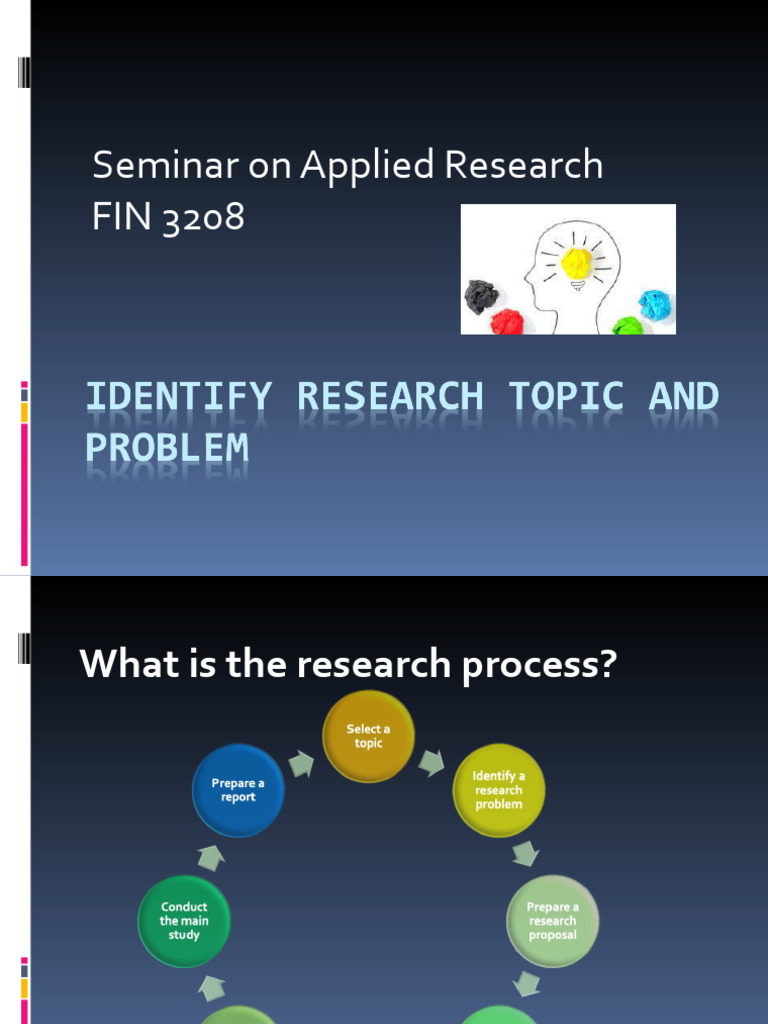 2.identifying Research Topic and Problem Student | PDF | Banks | Basel Iii