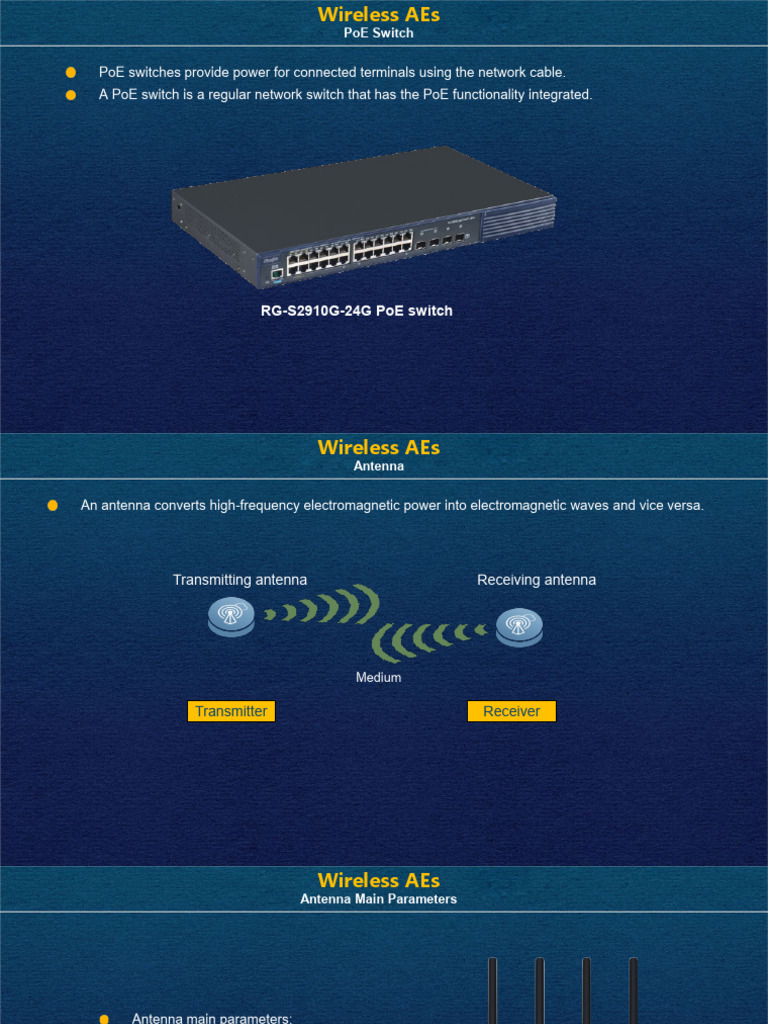 3-3 Wireless AEs PDF | PDF | Antenna (Radio) | Radio