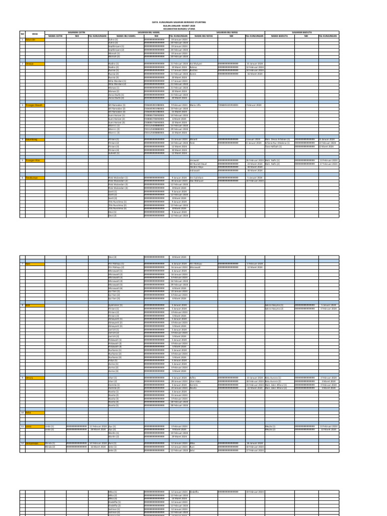 REKAPAN MANUAL TPK | PDF
