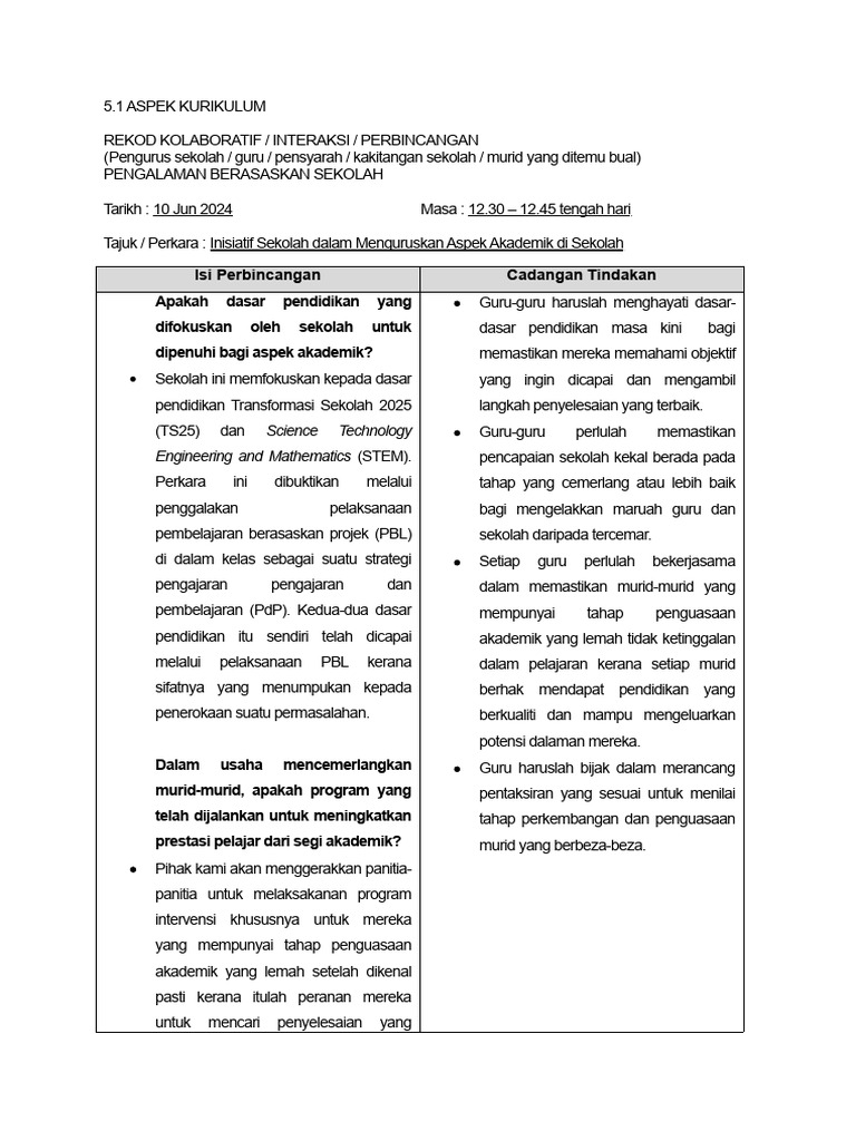 rekod kolaboratif | PDF