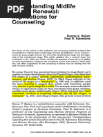 Overview of Schein's Career Anchors | PDF | Autonomy | Leadership