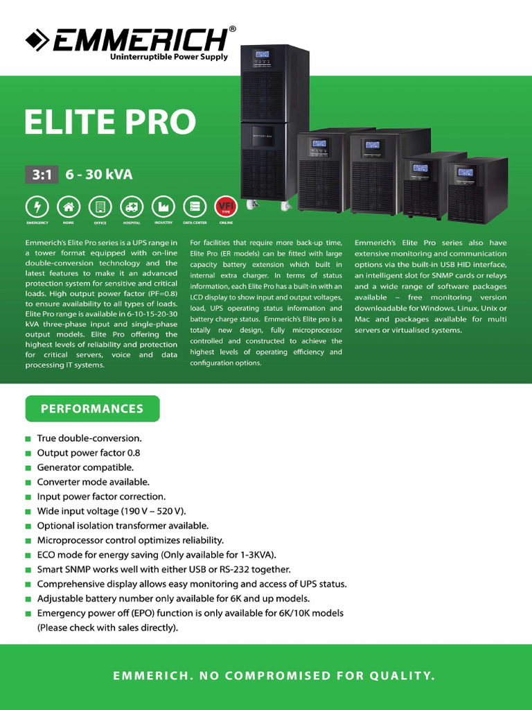 Elite Pro ELPM 3:1 | PDF
