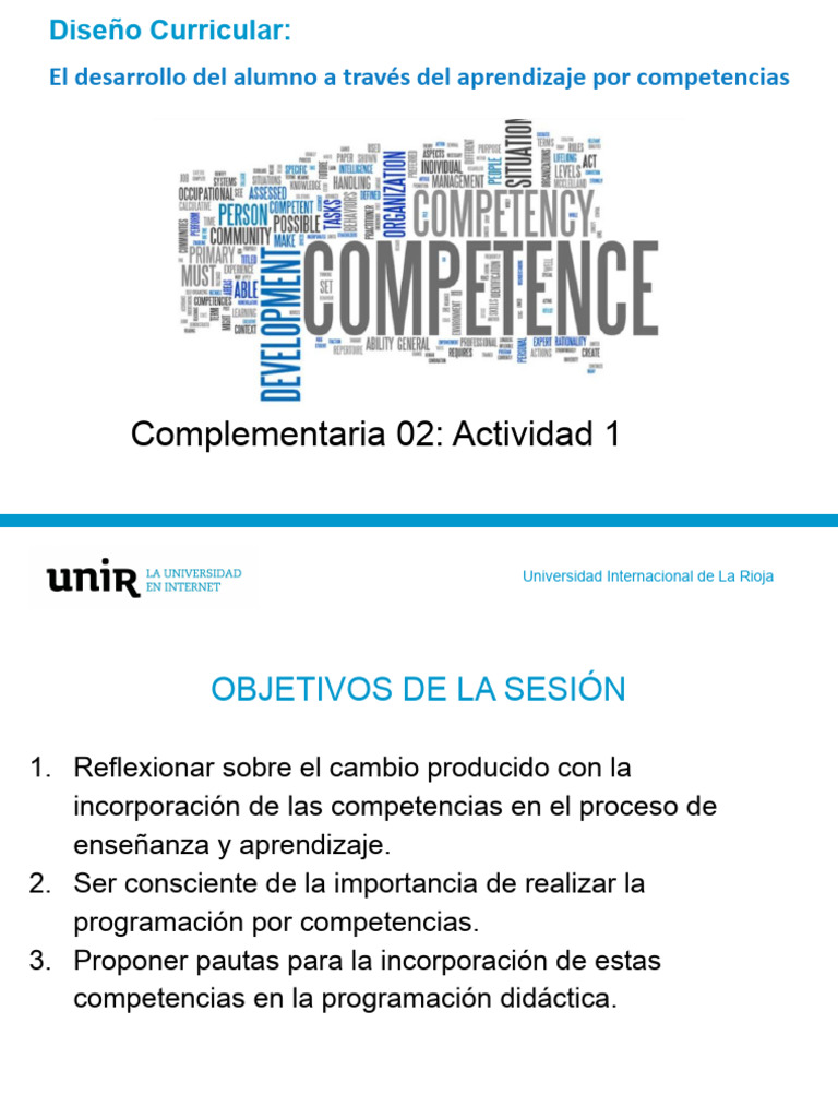 C2 Presentación Actividad 1 - Clase Complementaria 2 | PDF ...