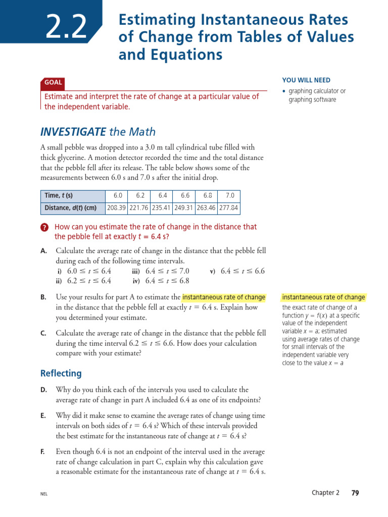 Textbook Section 2.2 | Download Free PDF | Derivative | Area