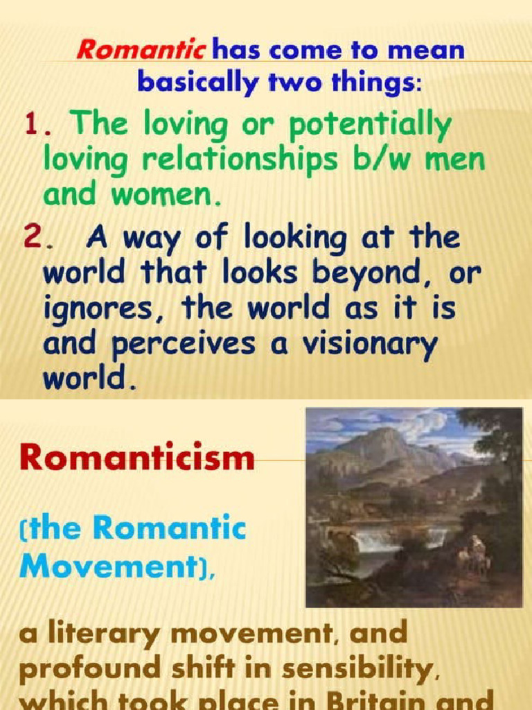 Romanticism | PDF