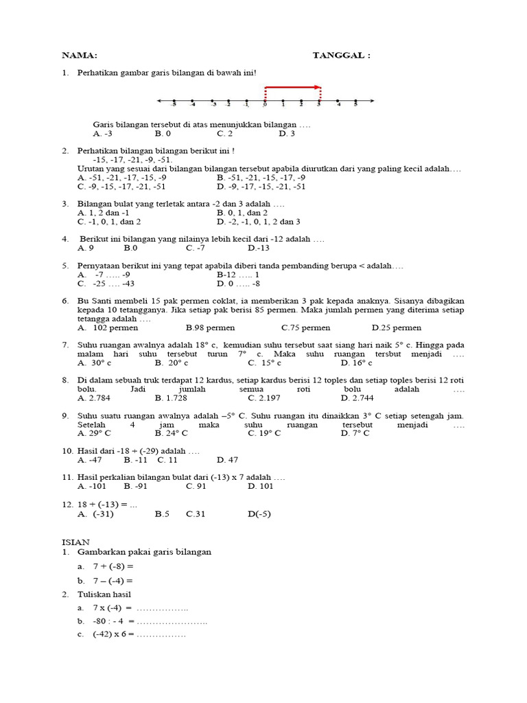 Kuis MTK | PDF | Metode & Bahan Ajar