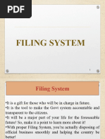 Chronological Filing System | PDF