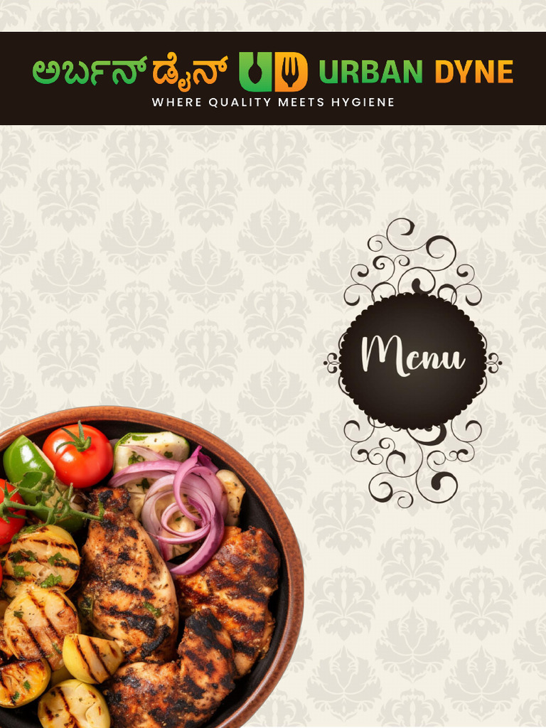 Final Menu UD - Print File - Bold | PDF | Indian Cuisine | Curry