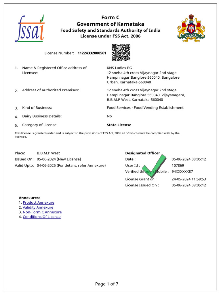 Food License | PDF | License | Cooking Oil