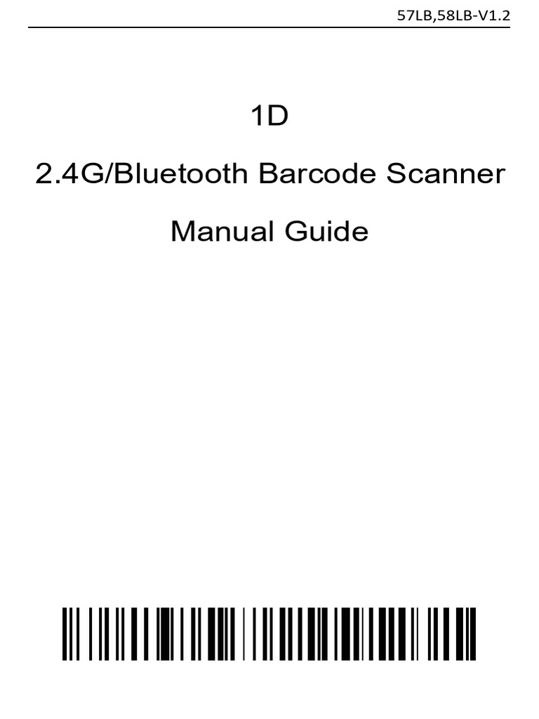 5700lbmanualv12 | Download Free PDF | Universal Product Code | Input/Output