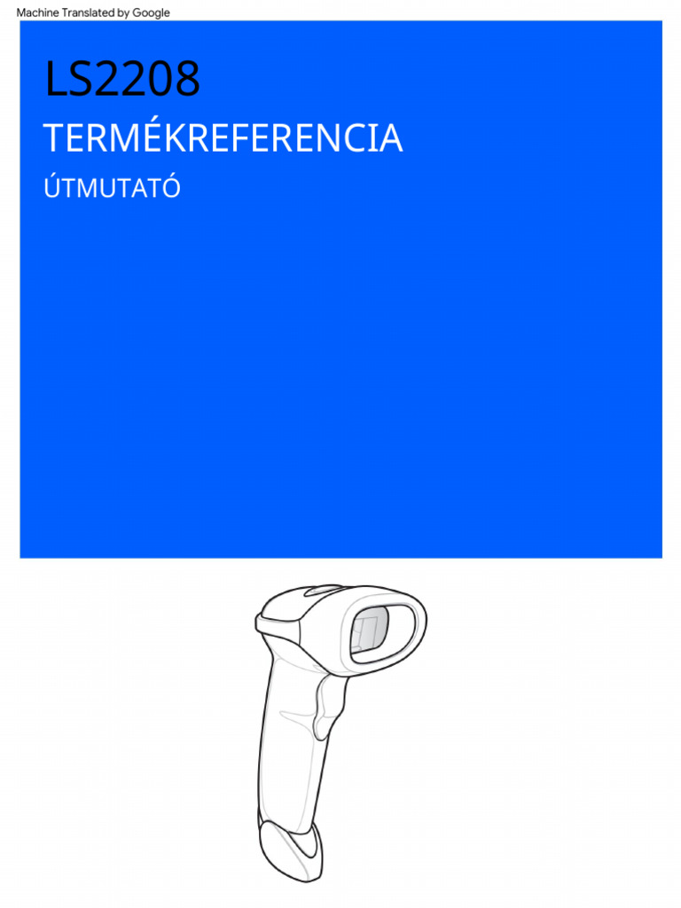 LS2208 User Manual | PDF