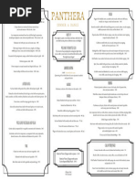 Incanta Menu Br693txx | PDF | Sushi | Tofu