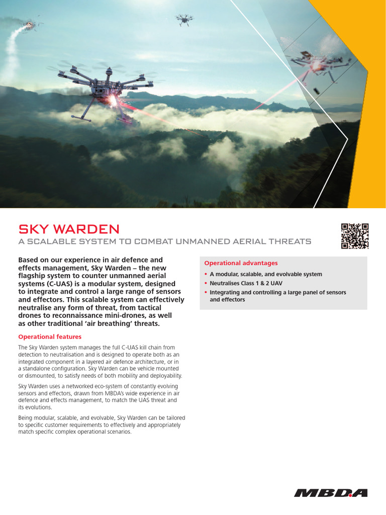 2022 SKY WARDEN Datasheet | PDF | Unmanned Aerial Vehicle | Military ...