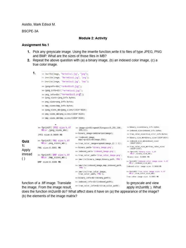 Asistio-Module2-Activity | Download Free PDF | Multiplication | Arithmetic Asistio-Module2-Activity | Download Free PDF | Multiplication | Arithmetic
