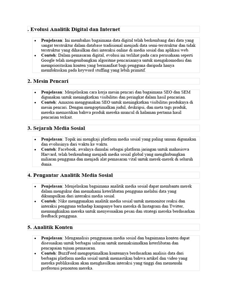 Evolusi Data dan Analitik Digital | PDF | Komputer
