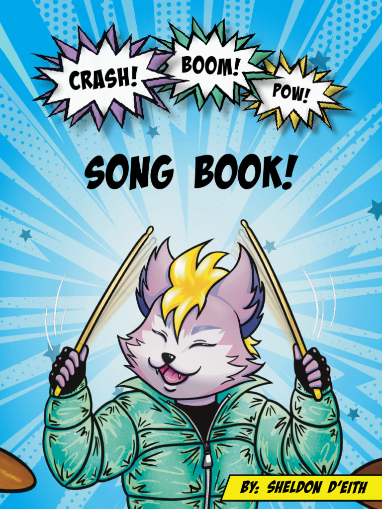 Crash! Boom! Pow! Song Book | PDF | Drum Kit | Song Structure
