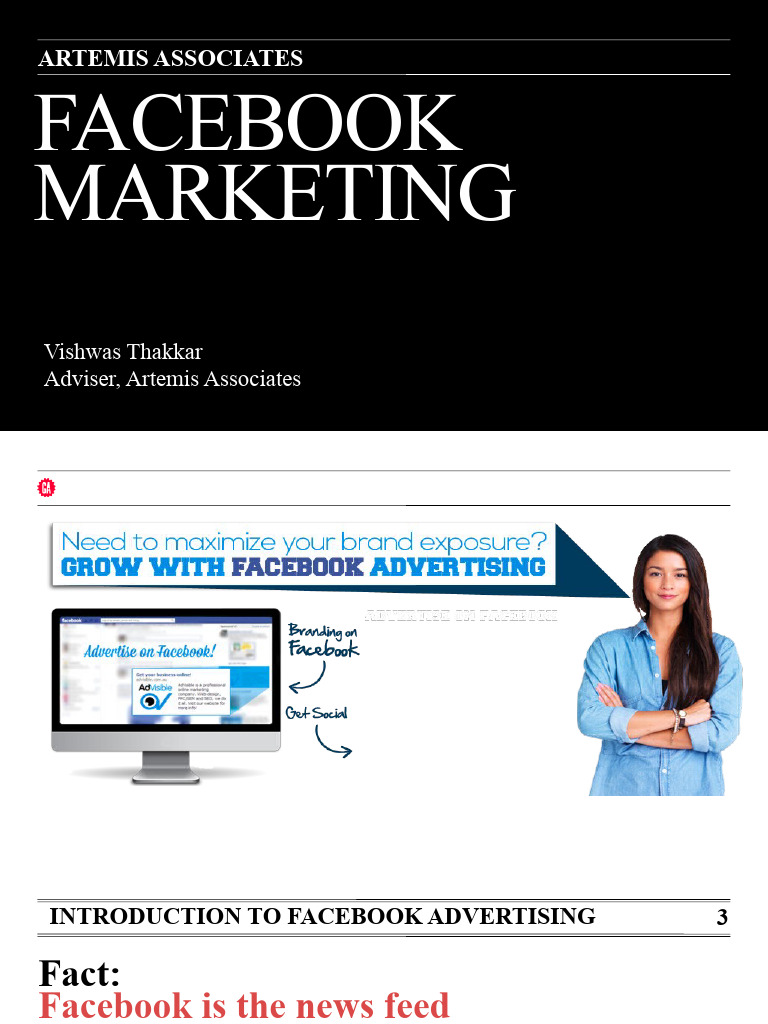 Introduction to Facebook Marketing | PDF | Facebook | Communication