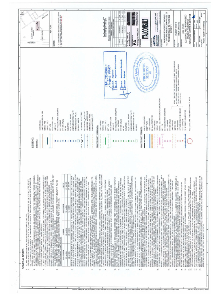 General Notes 1-25 | PDF