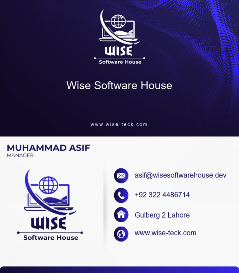 Wise Business Card 2 | PDF | Computers