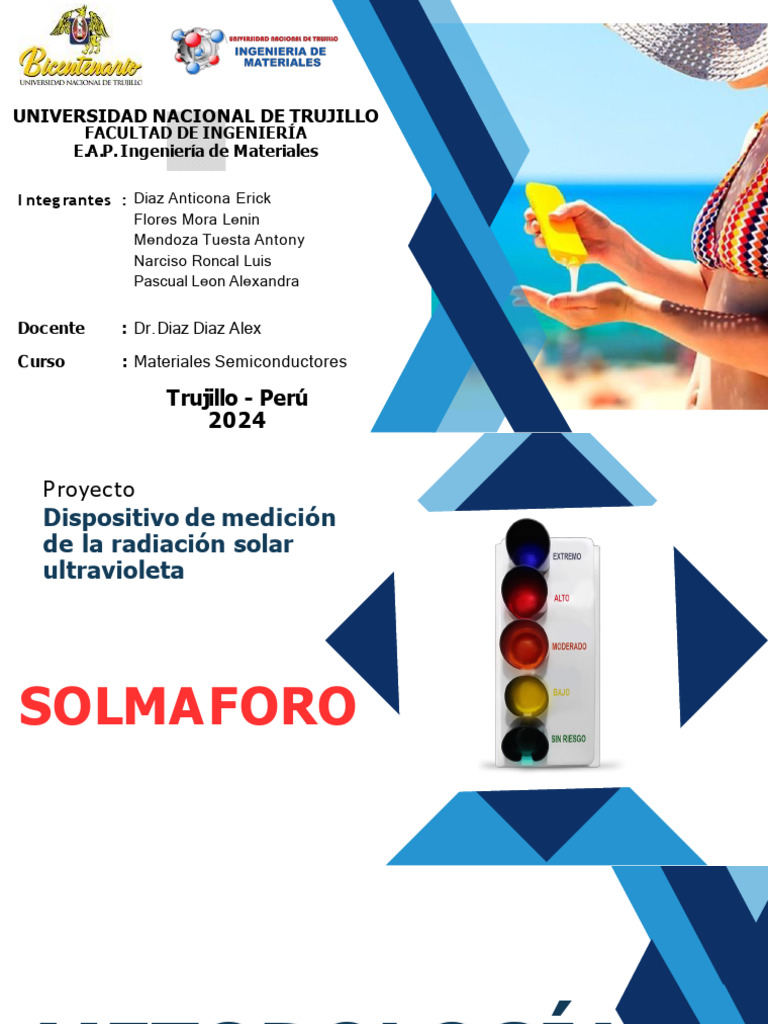 Expo Proyecto Segunda Unidad | PDF | Ultravioleta | Radiación