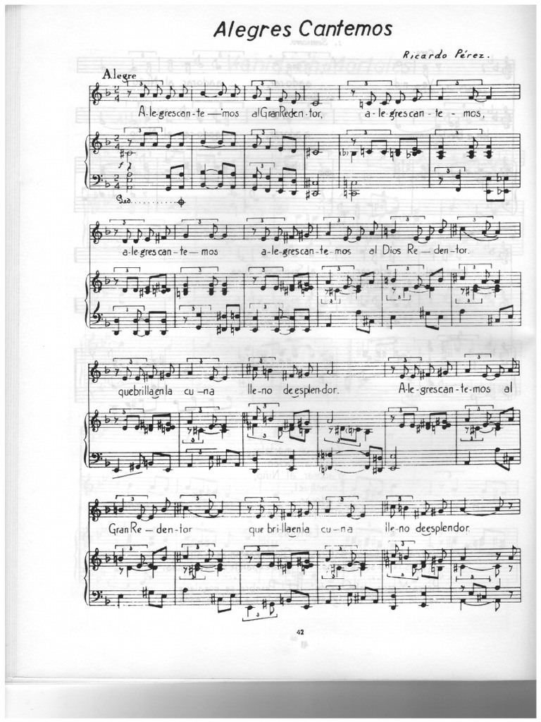 Aguinaldo Alegres Cantemos 1.PDF | PDF