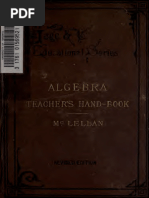 Classical Algebra Theorems & Equations | PDF