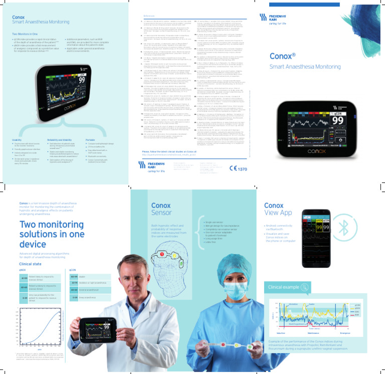 Conox Brochure v2.0 EN | PDF | Anesthesia | Pain
