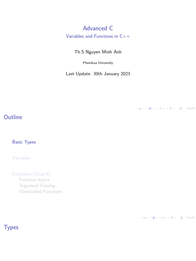 2types Variables Functions Pdf Parameter Computer Programming Computing