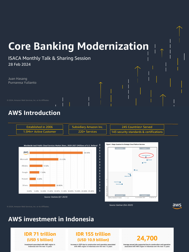 Core Banking Modernization v3.0 | PDF | Amazon Web Services | Banks