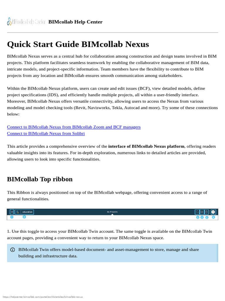 Bimcollab Nexus | PDF | Icon (Computing) | Building Information Modeling