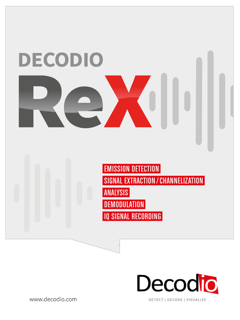 Decodio ReX: Multichannel Signal Analysis | PDF | Spectral Density ...