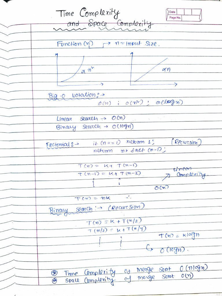 005 Time Complexity | PDF
