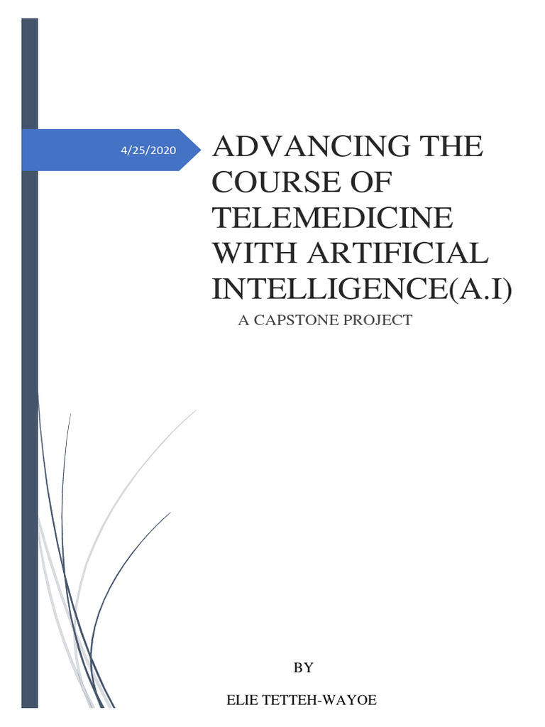 Elie - Capstone PRJ Report | PDF | Artificial Intelligence | Intelligence (AI) & Semantics