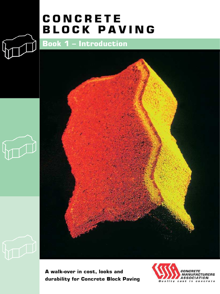 CMA Concrete Block Paving - Book 1 - Introduction | PDF | Road Surface ...