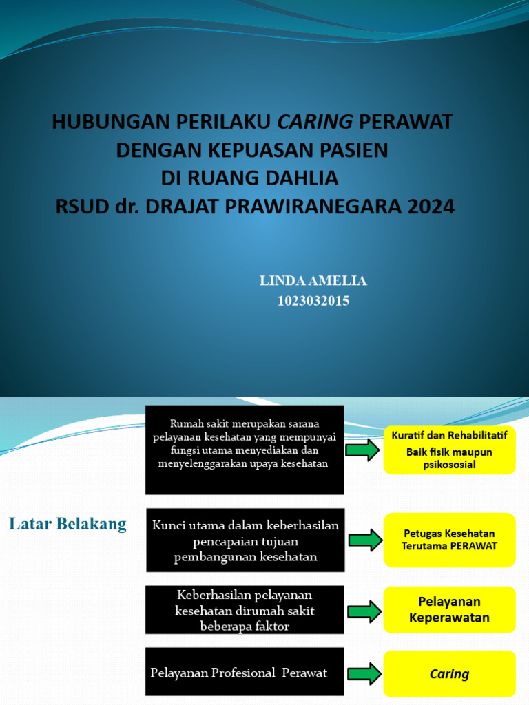 Proposal Linda Amelia | PDF | Karier & Perkembangan