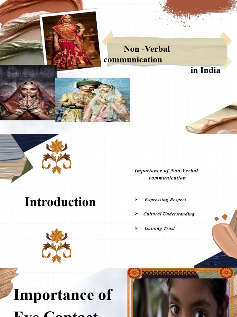 Indian Non Verbal Communication Skills-1 | PDF