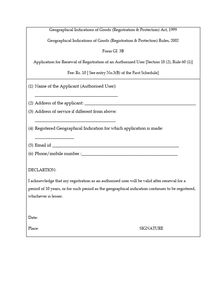 Form 3B | PDF
