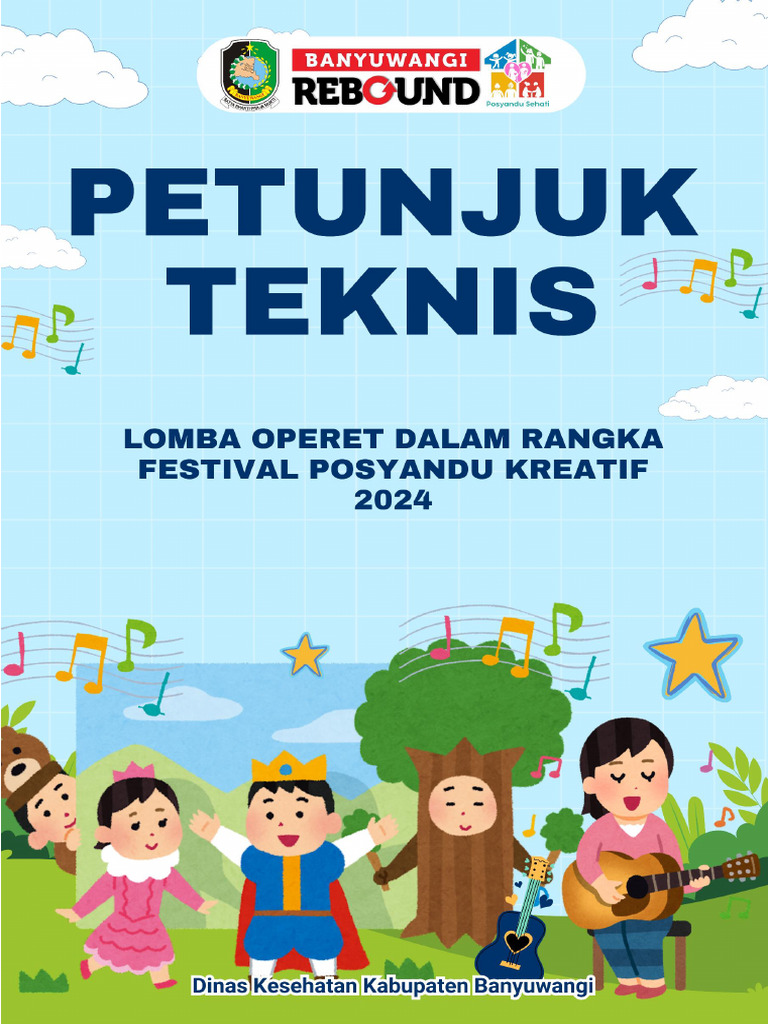 Juknis Lomba Operet 2024 | PDF | Seni